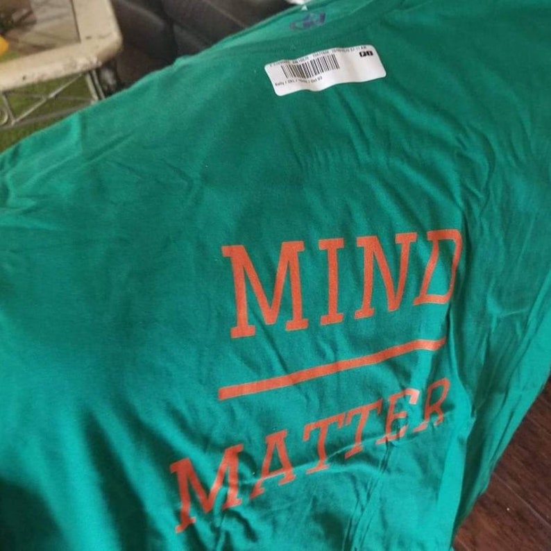 Mind Over Matter (green Short-sleeve Unisex T-shirt) - Etsy