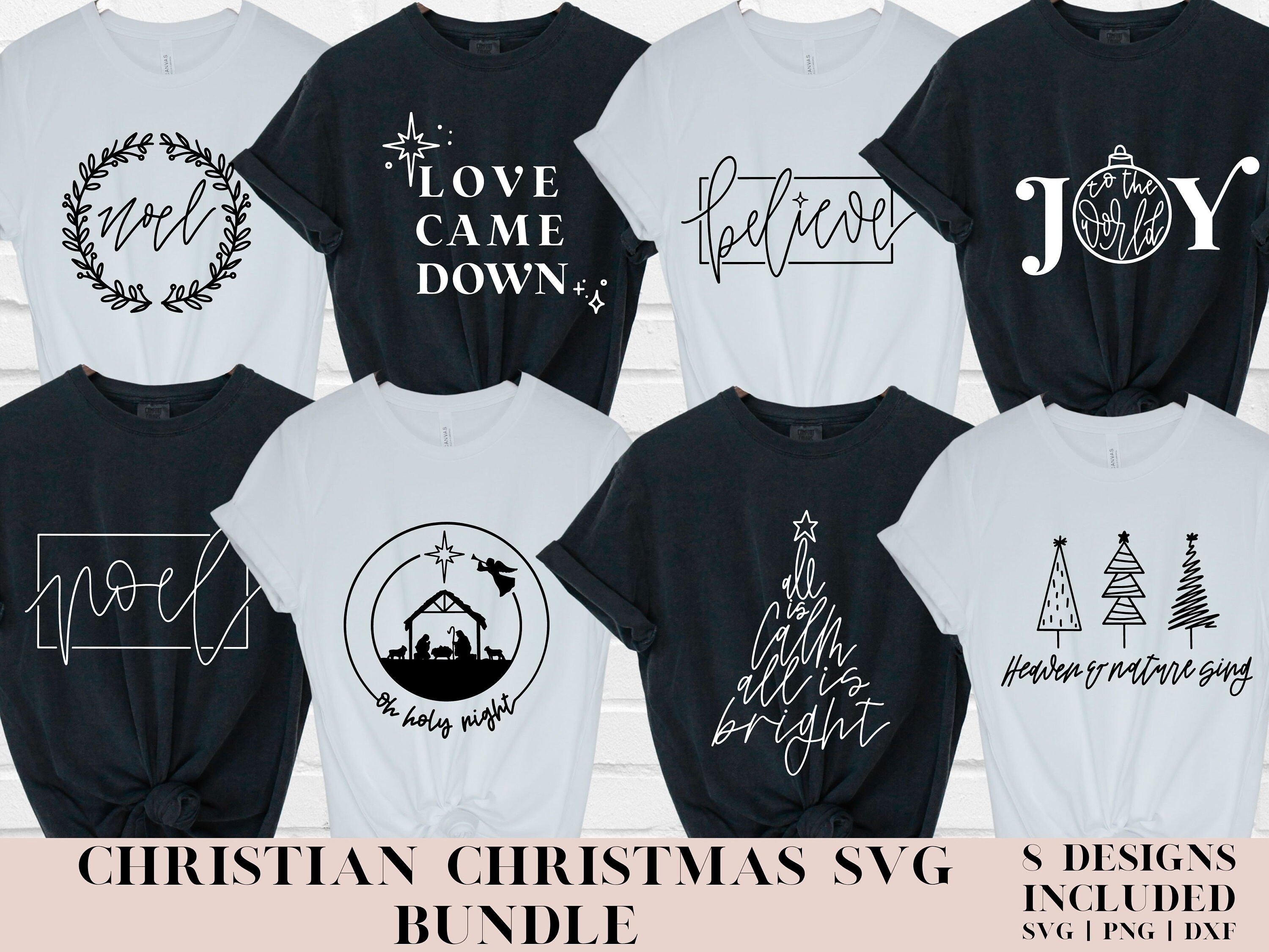 Christian Christmas SVG Christmas SVG Bundle Christmas Svg - Etsy