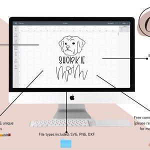 Shorkie Mom SVG, Dog Mom SVG, Shorkie Svg, Hand Lettered SVG, Dog Svg ...