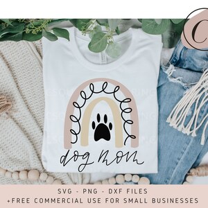Dog Mom SVG Boho Rainbow SVG Rainbow Svg Boho SVG Paw - Etsy Canada