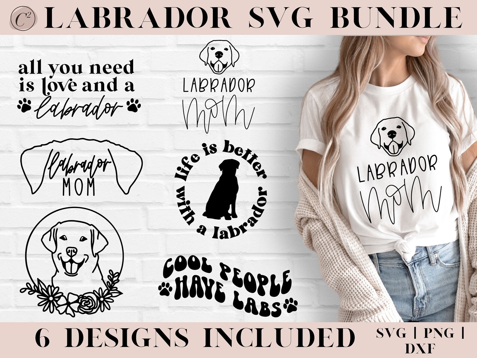 Labrador SVG Labrador SVG Bundle Labrador Mom SVG Labrador - Etsy