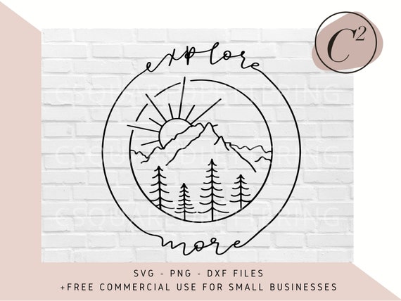 Digital Explore More Lettered SVG explore files for Cricut Travel svg ...
