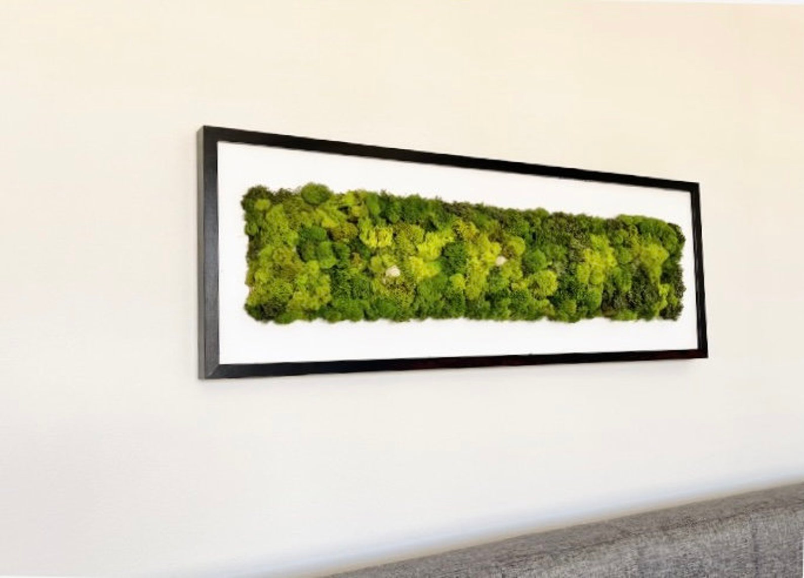 Unique Moss Wall Art Moss Wall Art Frames Black 36 X - Etsy