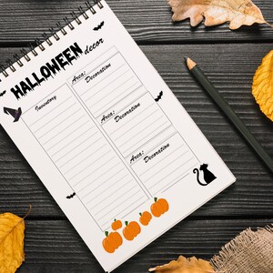 HALLOWEEN PRINTABLE PARTY Organizer, Halloween Printable Planner ...