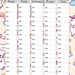 STUDENT PLANNER PRINTABLE Bundle With 5 Planner Pages Unicorn Theme ...