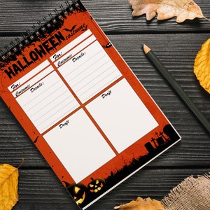 HALLOWEEN PLANNER SET Printable, October Holiday, Printable Party ...