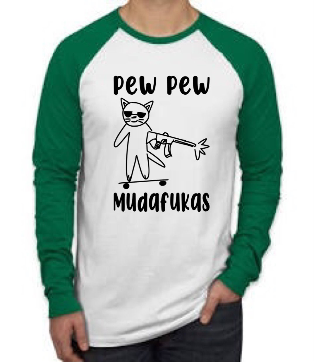 Cat Svg Pew Pew Png Muthafuckas Svg Cricut Cameo Silhouette - Etsy UK