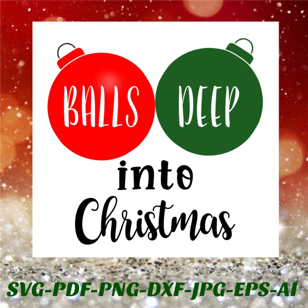 Christmas SVG File Balls Png Ornament Svg Cricut Cameo Silhouette Vinyl ...