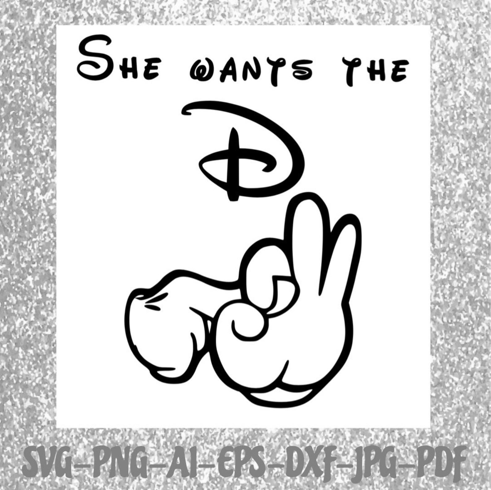 She Wants the D SVG Sex PNG Dick Svg Cricut Cameo Silhouette Vinyl Car ...