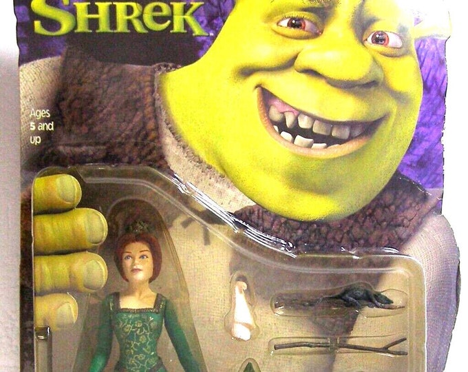 Mcfarlane Toys Action Figure Shrek Princess Fiona W/campfire 2001 91L ...