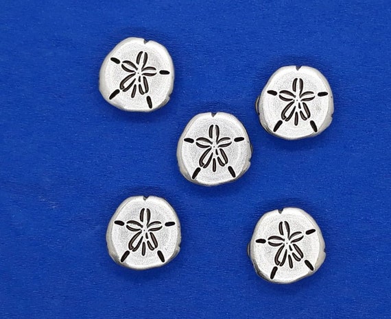 Sand Dollar Small Concho / Conchos 3/4 X 3/4 Five | Etsy