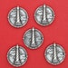 Lighthouse Seaside Conchos / Concho 5 Count With Mounting Screws Approx ...