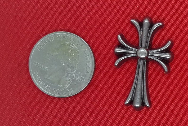 Fleury Style Cross Concho / Conchos Five Count Bronze 7/8" X 1 17/8" - Etsy