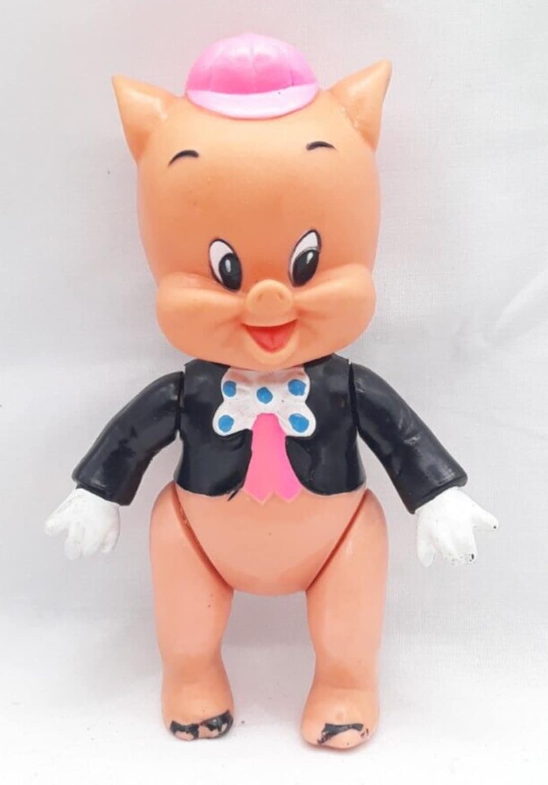 R Dakin Porky Pig Squeaky Toy Warner Bros 1976 Vintage - Etsy