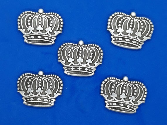 Kings Crown Concho / Conchos 1 1/2 X 1 1/8 Five | Etsy