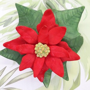 Lenox Fine Porcelain Poinsettia Flower 1991 - Etsy