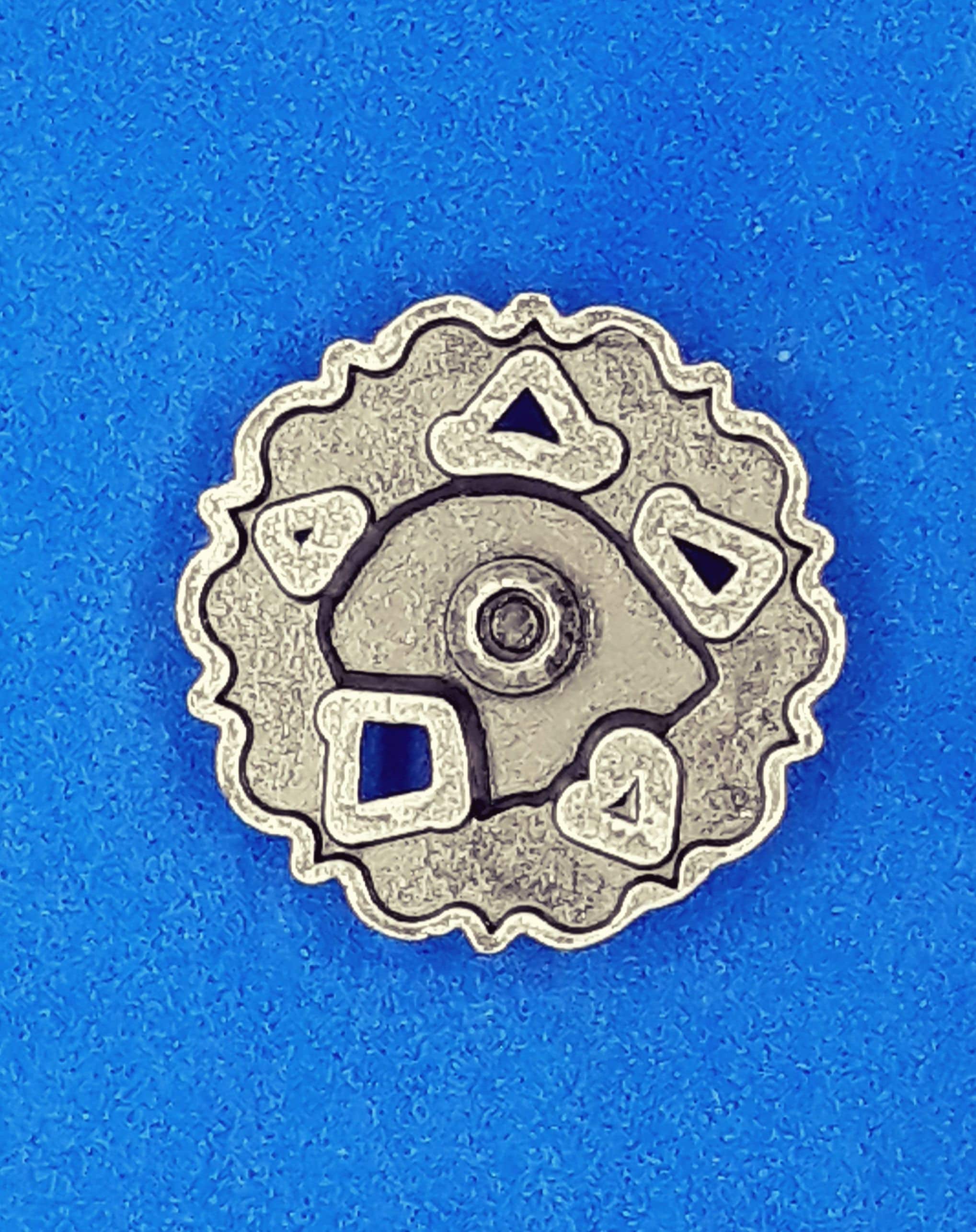 Eagle With Stars Conchos / Concho Pewter 1 Five Conchos - Etsy