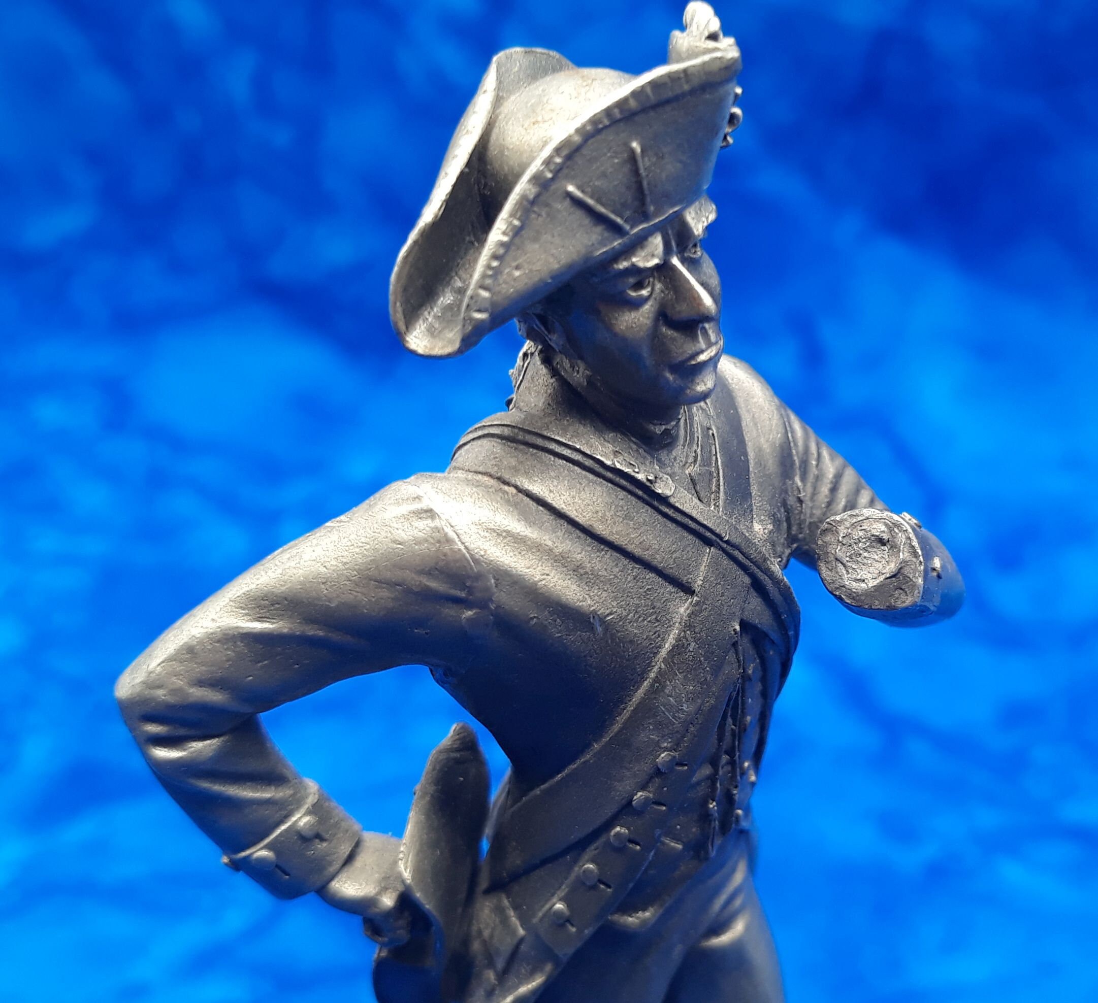 As Is Lionel Forrest Continental Line Infantryman Fine Pewter Figurine ...