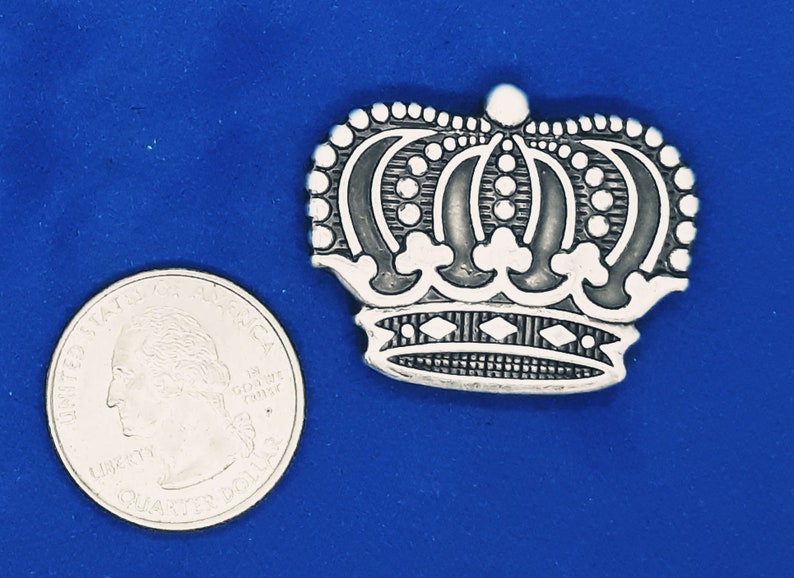 Kings Crown Concho / Conchos 1 1/2" X 1 1/8" Five Count - Etsy