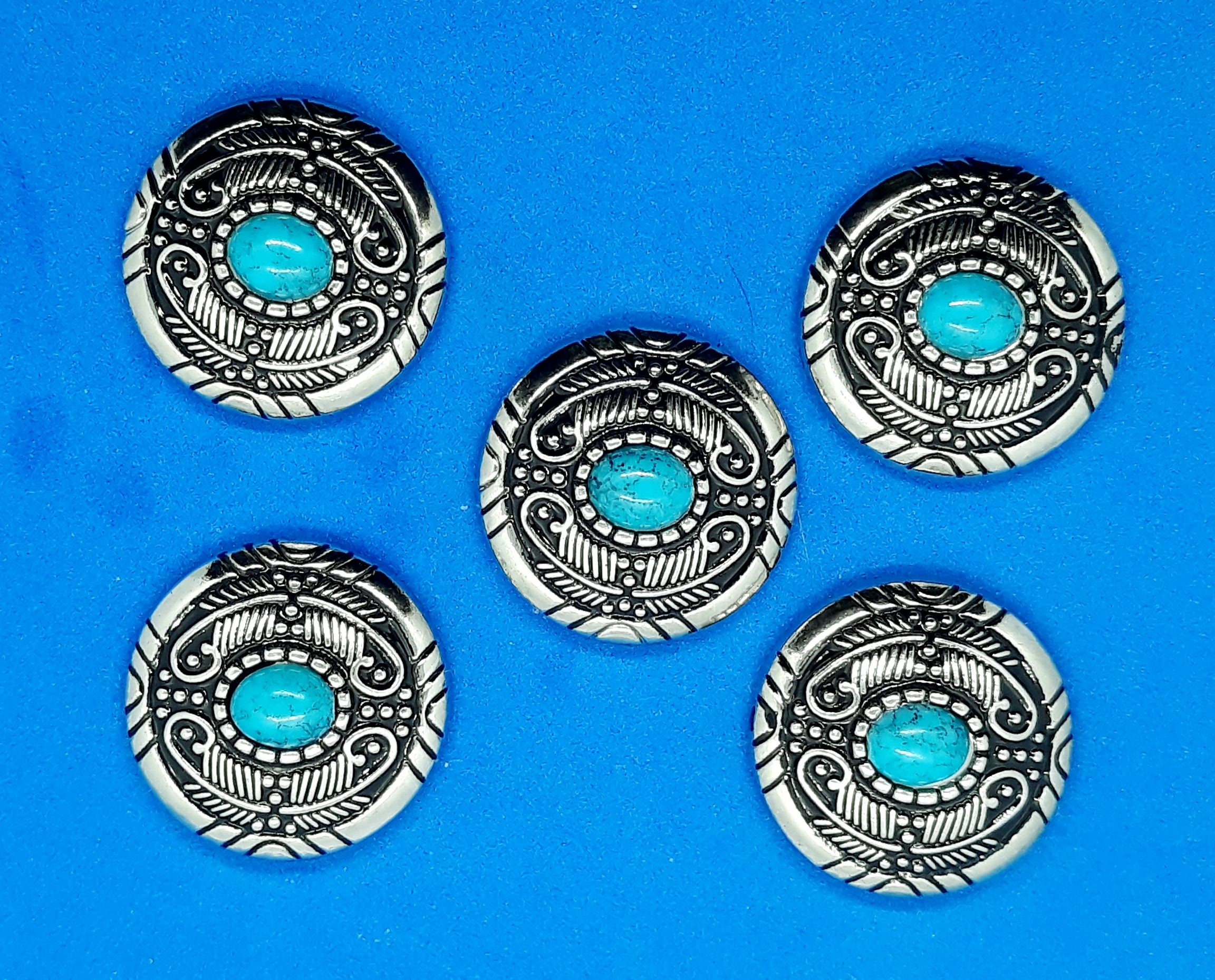 Southwest Native Style Pattern Concho / Conchos 1 1/4 - Etsy