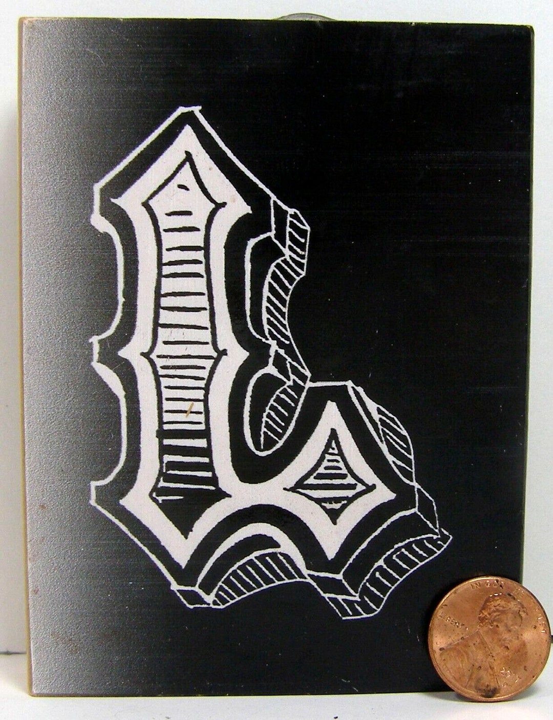 Rubber Stamp Letter Make Market Alphabet Soup 459011 the Letter "l" 4x3 ...