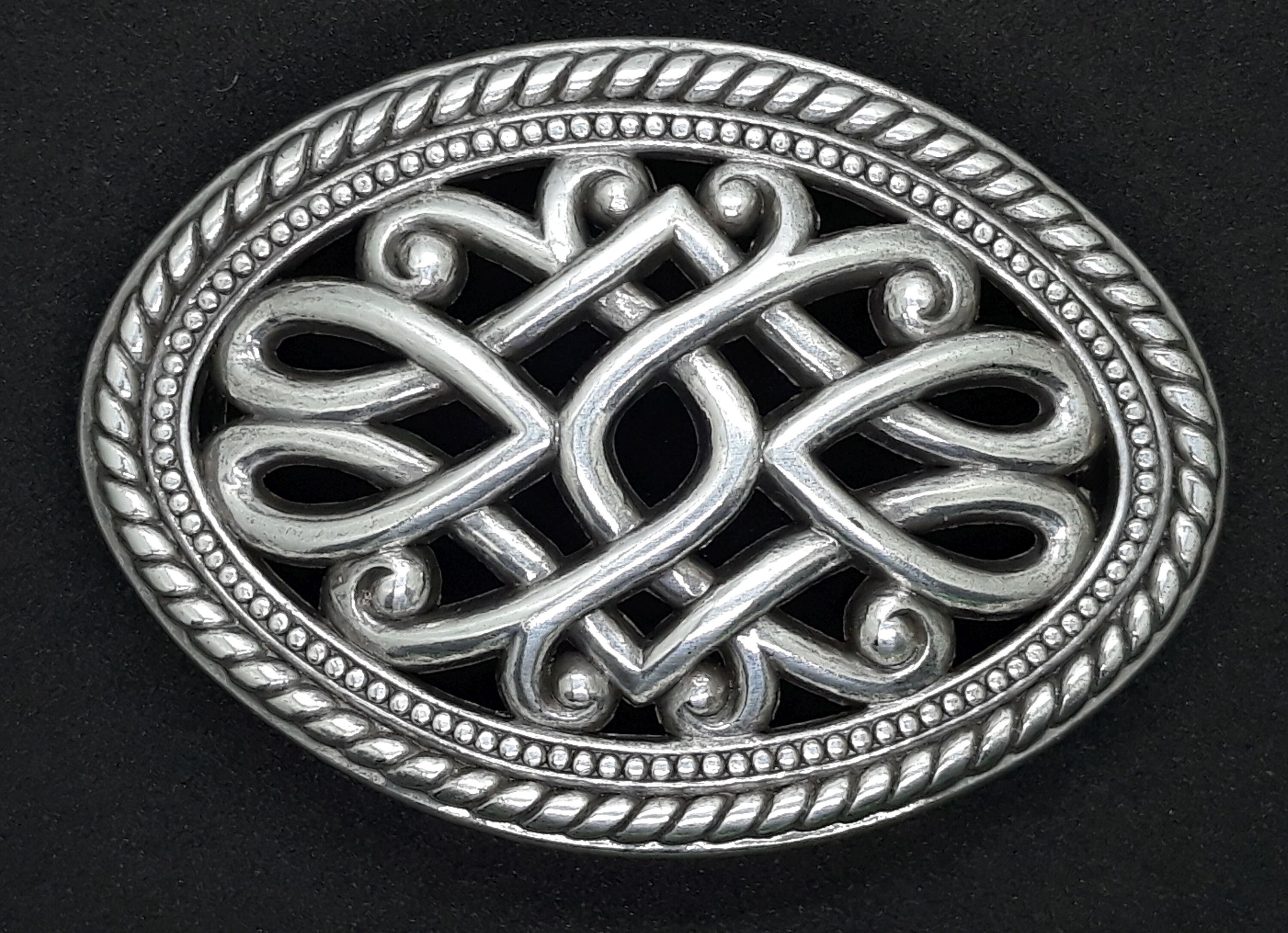 Celtic Pattern Large Slide on Concho Approx. 3 1/4x 2 | Etsy