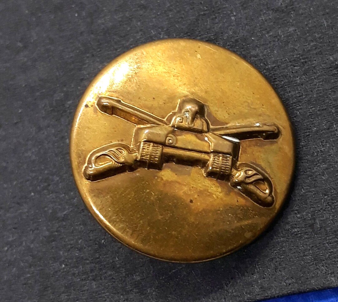 US Army Collar Disk Tank Armor Post WW2 Vintage - Etsy