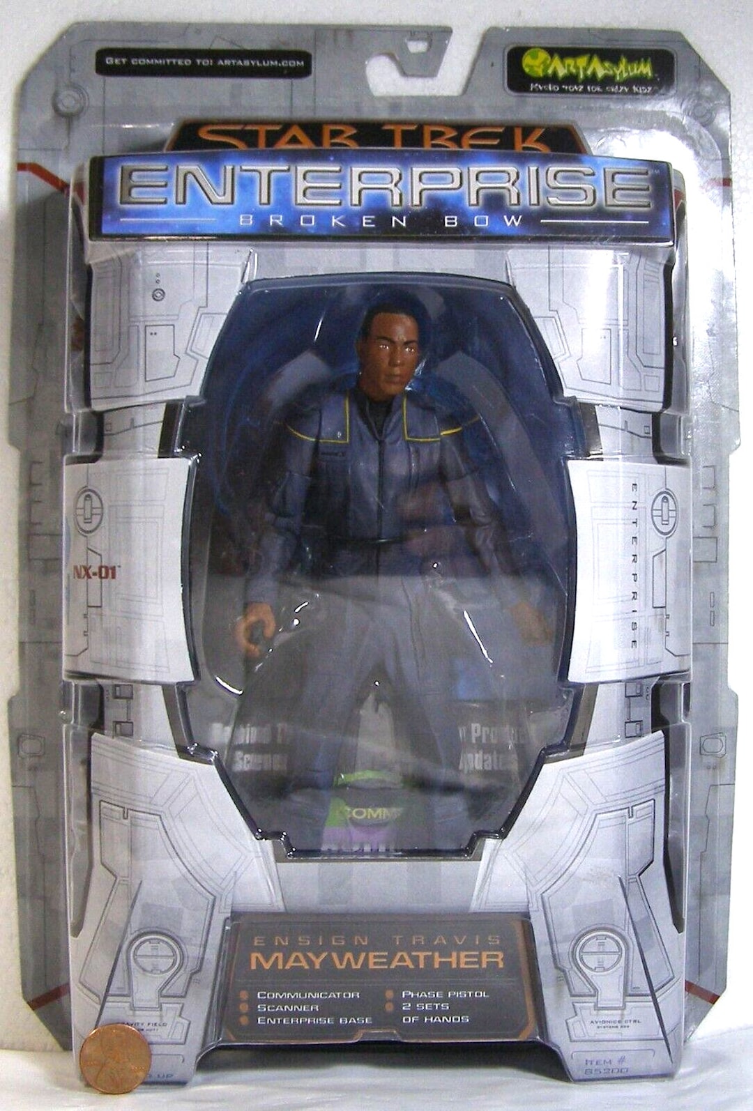Art Asylum Star Trek Enterprise Broken Bow Action Figure Travis ...