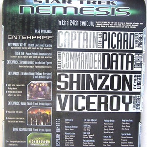 Art Asylum Action Figure Star Trek Nemesis Data With Tricorder 2002 ...