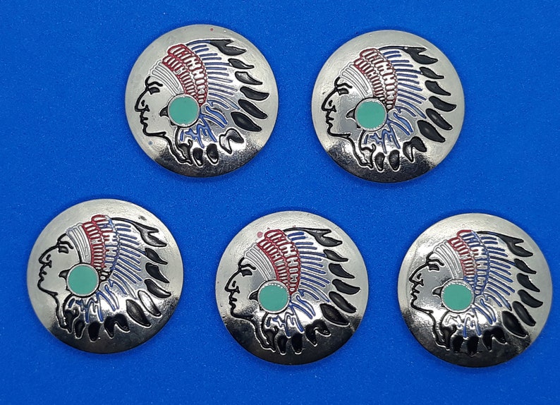Southwest Native Style Chief Concho / Conchos 1 3/16 - Etsy