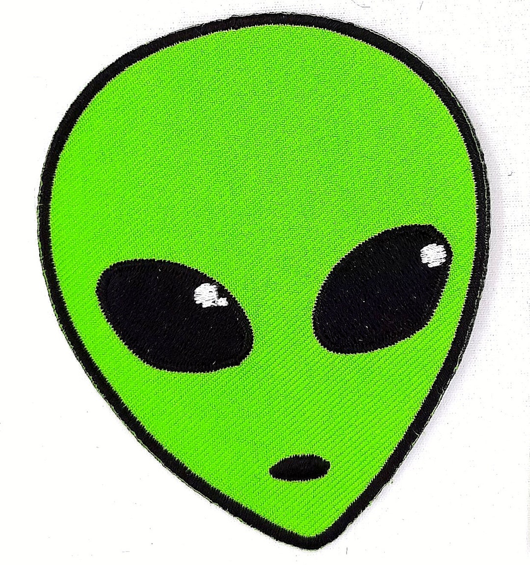 Green Alien Iron on Embroidered Patch 2 3/4"x 3 1/4 " - Etsy