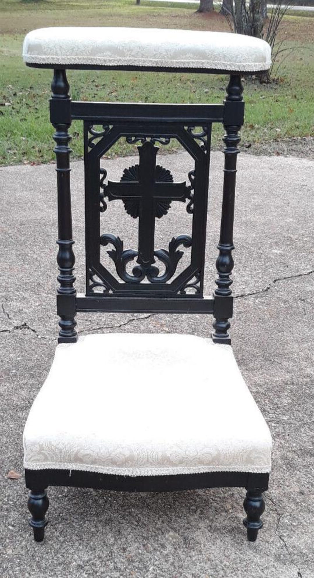 French Prie Dieu / Prayer Chair - Antique - Etsy