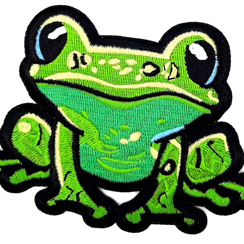 Frog Patch - Etsy