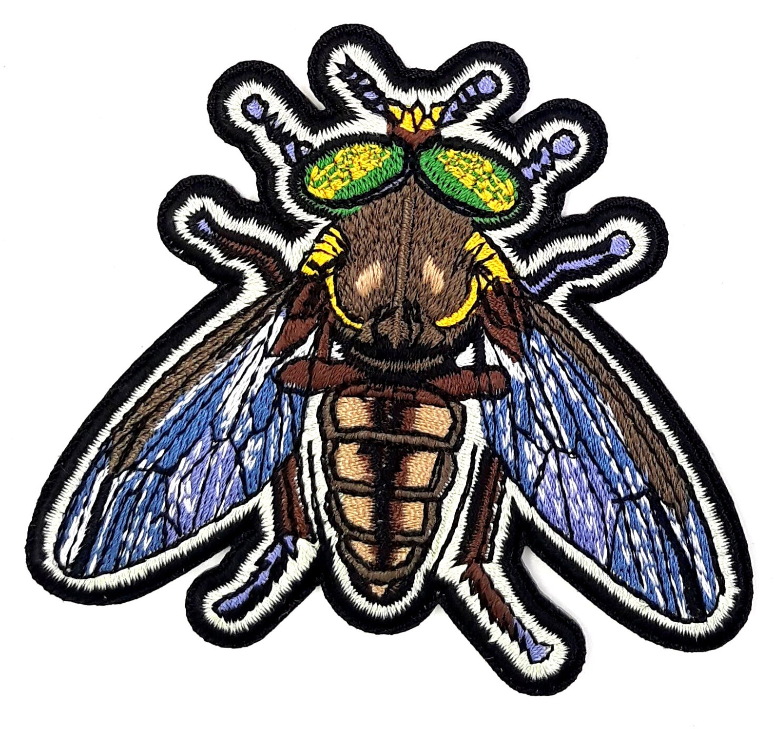 Housefly Fly Insect Iron on Sew on Embroidered Patch 3 1/2 X 3 - Etsy