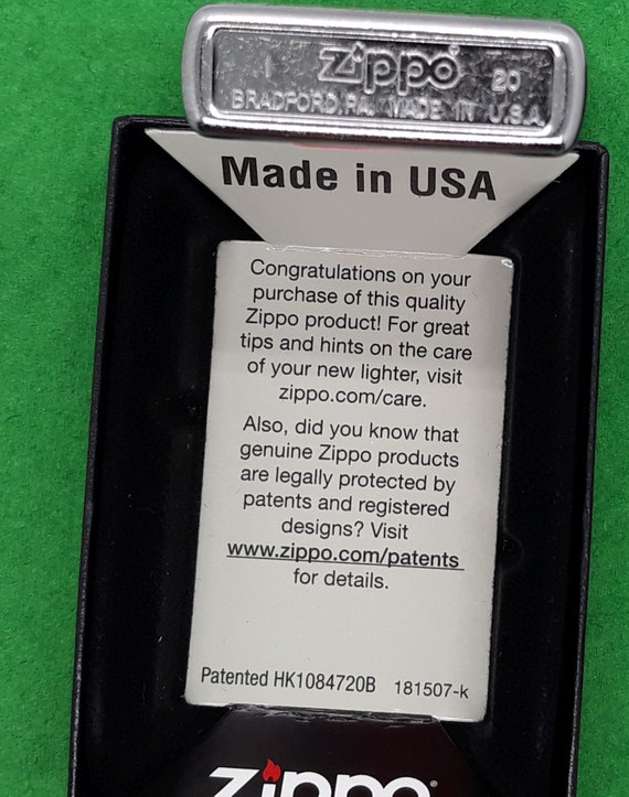 Pin-up Girl Authentic Zippo Lighter Street Chrome 80779 New ! Bye Bye ...