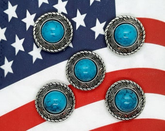 Southwest Native Style Flower Daisy 4 Concho / Conchos 1 3/16 - Etsy