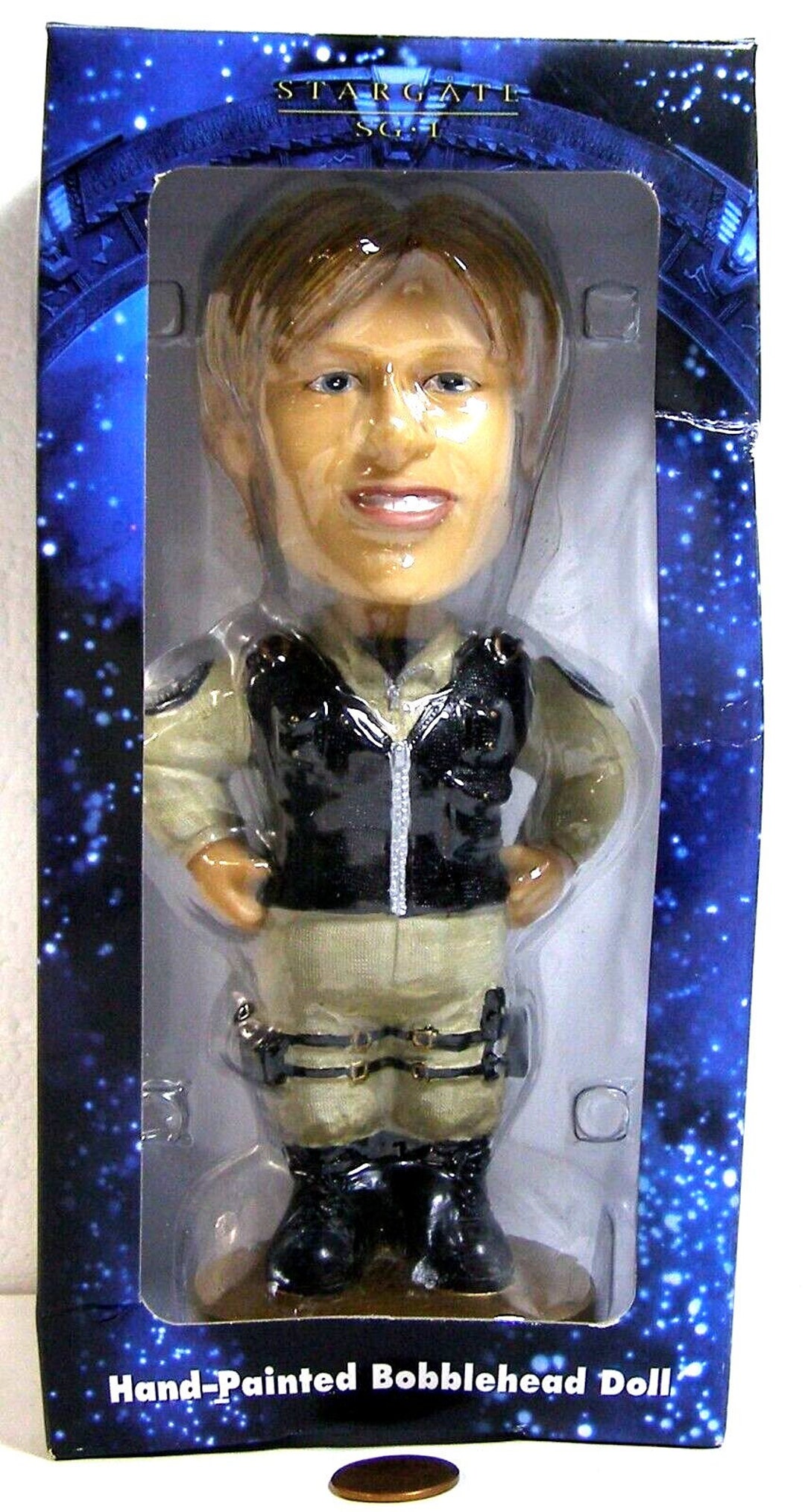Scifi Hobby Stargate SG-1 Hand-painted Bobble Head Doll Maj Samantha ...