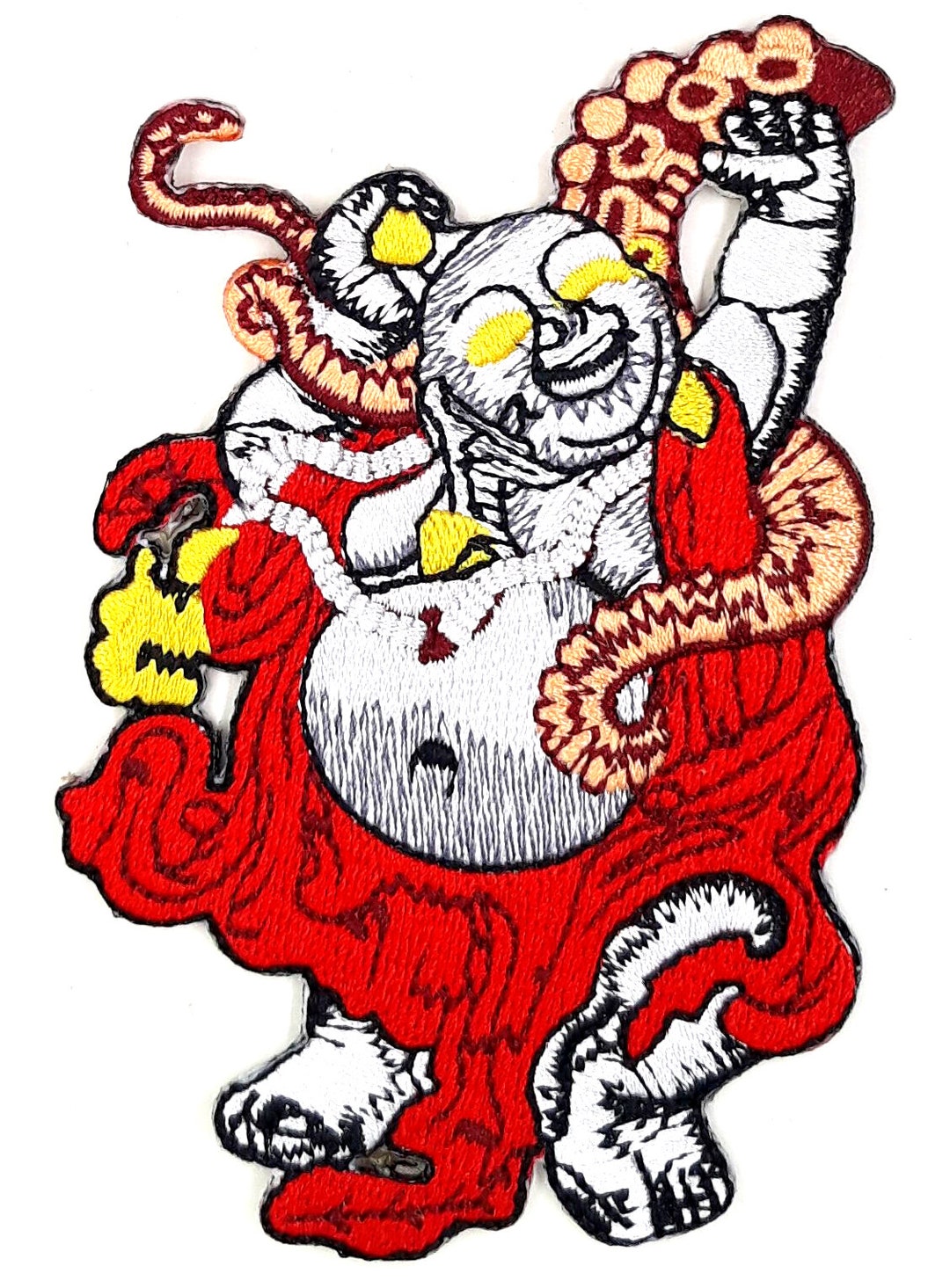 Smiling Dancing Buddha Iron on Embroidered Patch 2 1/2"x 3 1/2" - Etsy