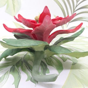 Lenox Fine Porcelain Poinsettia Flower 1991 - Etsy