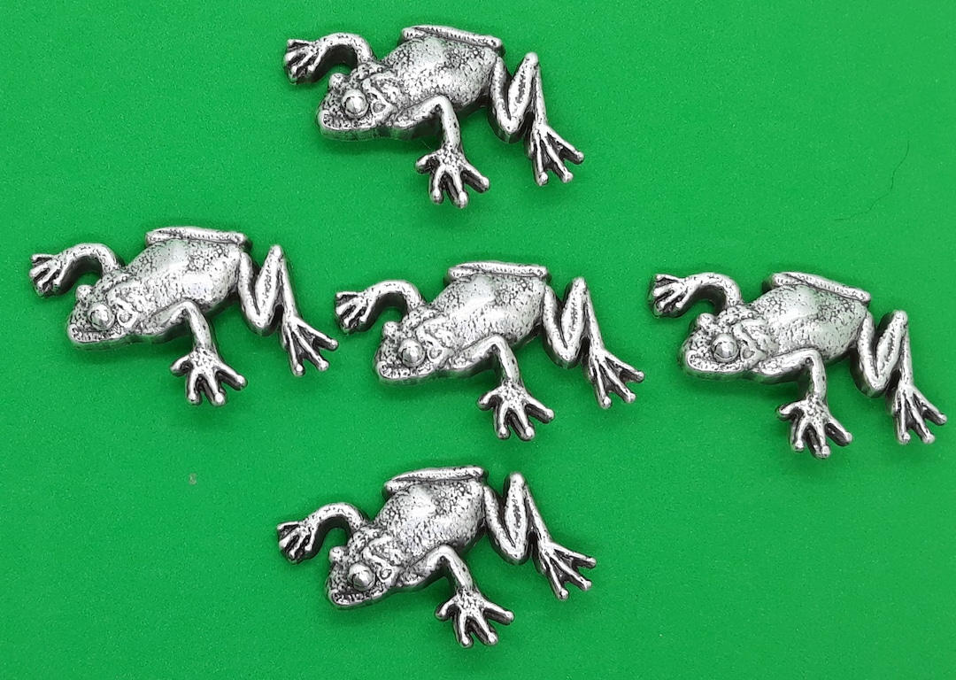 Tree Frog Conchos / Concho 5 Count With Mounting Screws Approx. 1 3/4 ...