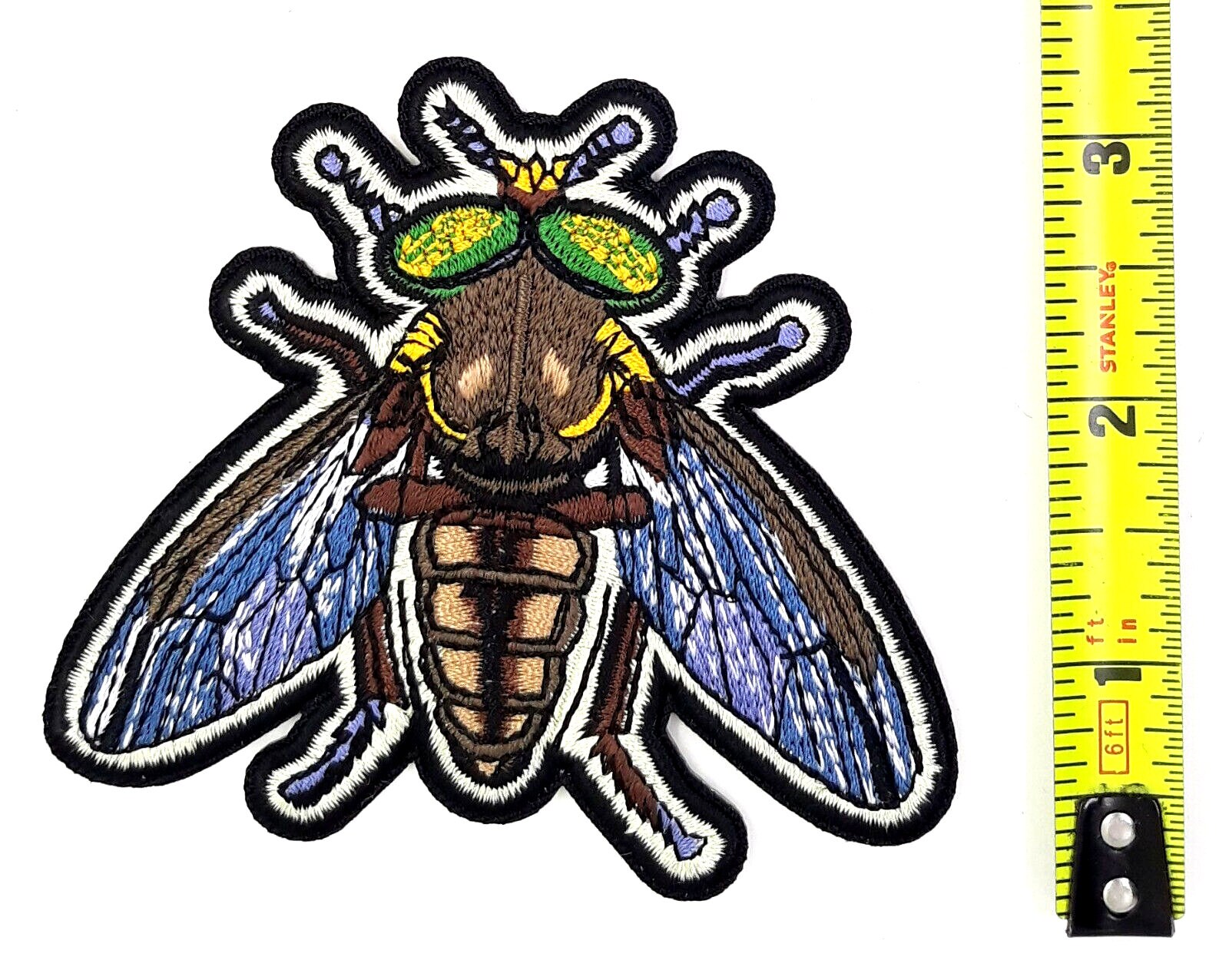 Housefly Fly Insect Iron on Sew on Embroidered Patch 3 1/2 X 3 - Etsy