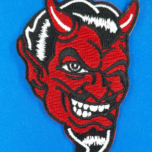 Red Devil Patch - Etsy
