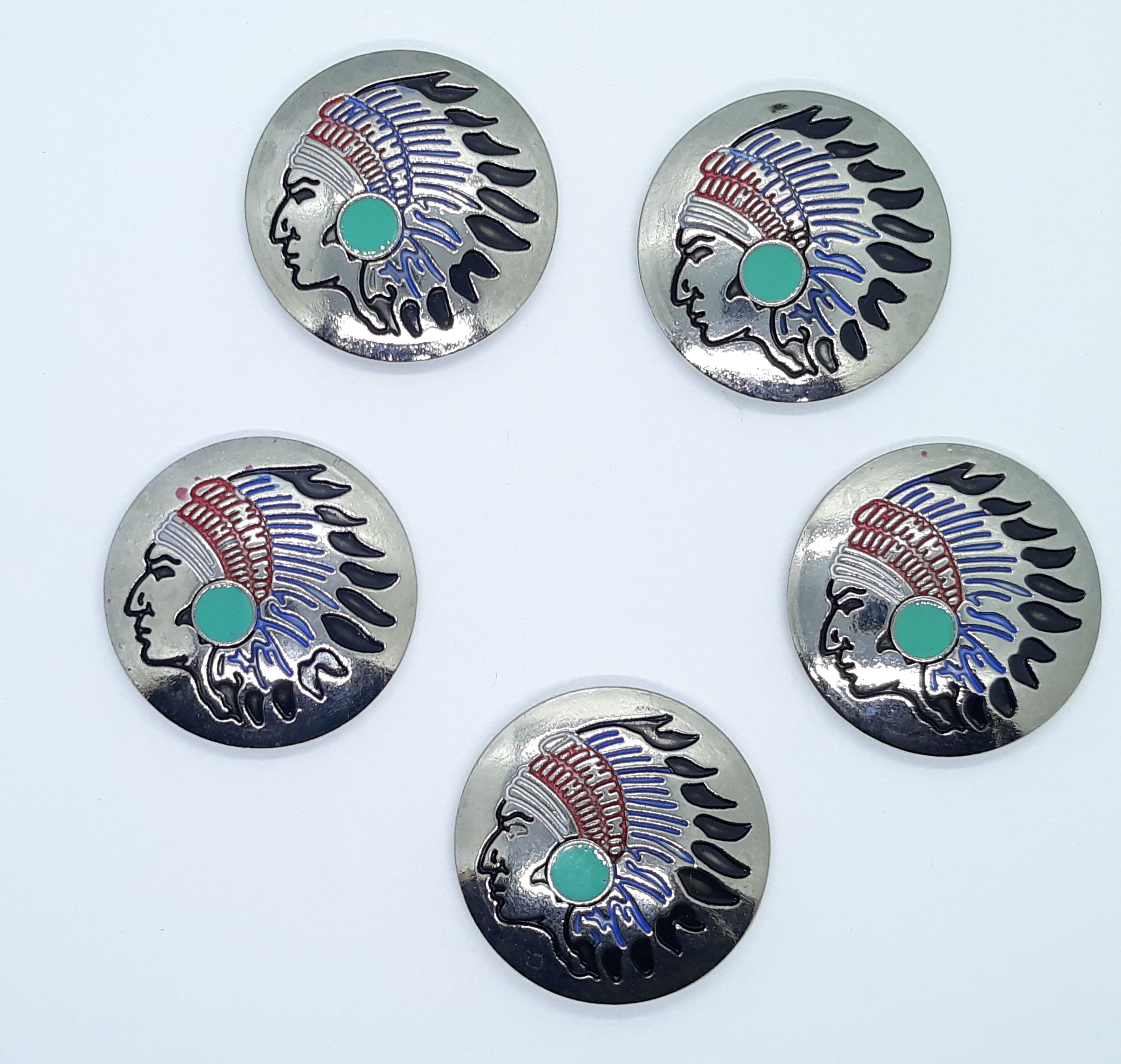 Southwest Native Style Chief Concho / Conchos 1 3/16 | Etsy