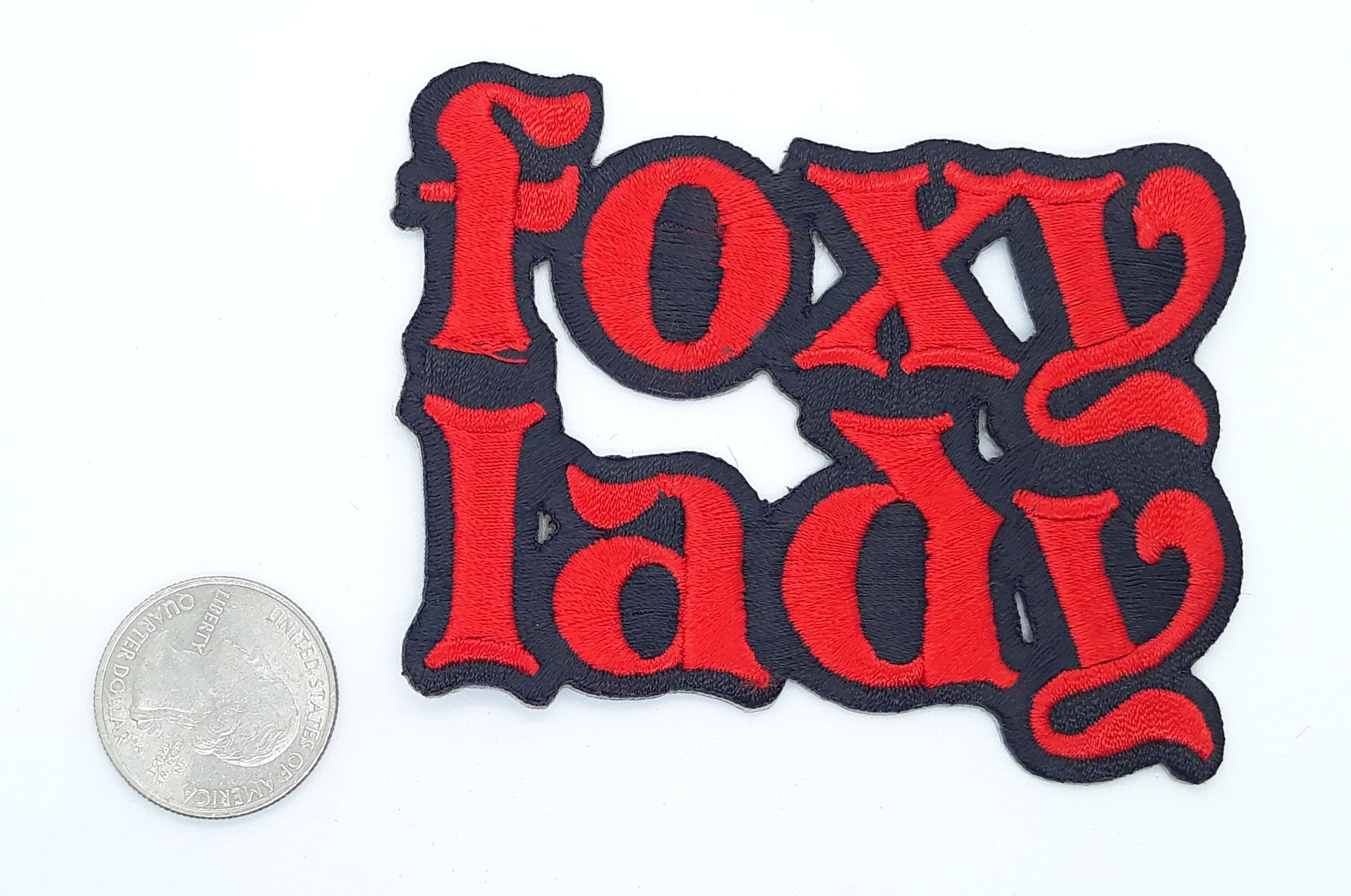 Foxy Lady Die-cut Sew-on Iron-on Embroidered Patch 3 1/2" X 2 1/2" - Etsy