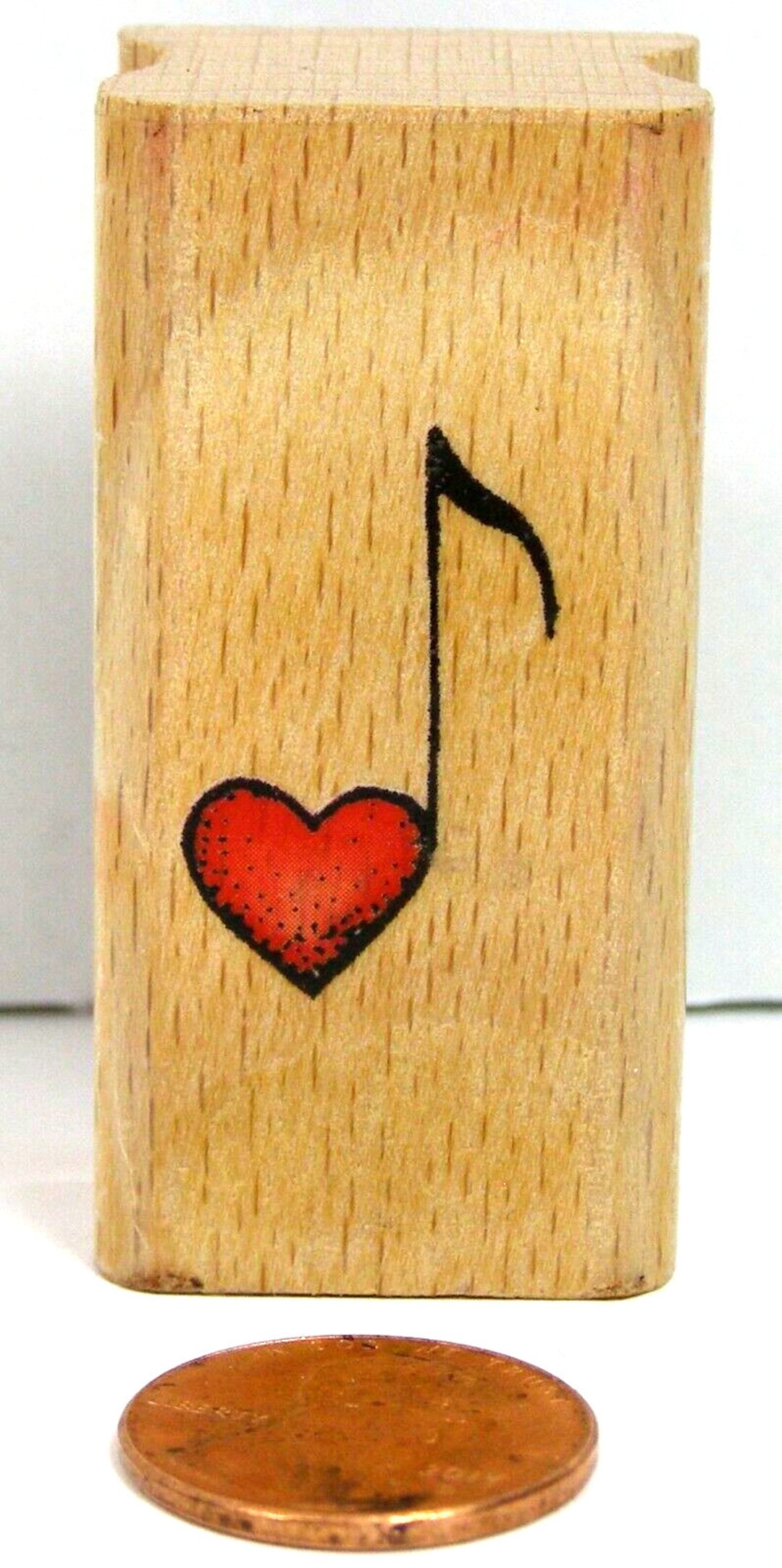 Rubber Stamp Stampcraft 440D249 Love Note 2x1" BAV - Etsy