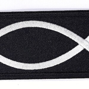 Christian Fish Fisher of Men Iron on Embroidered Patch 3x 1.5 - Etsy