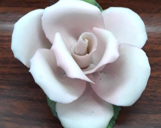 Porcellane Capodimonte Pink Rose Made in Italy - Etsy