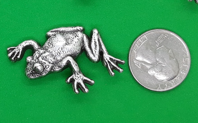 Tree Frog Conchos / Concho 5 Count With Mounting Screws Approx. 1 3/4 ...