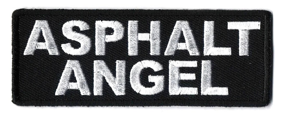 Asphalt Angel Logo Sew-on Iron-on Embroidered Patch 4 X - Etsy