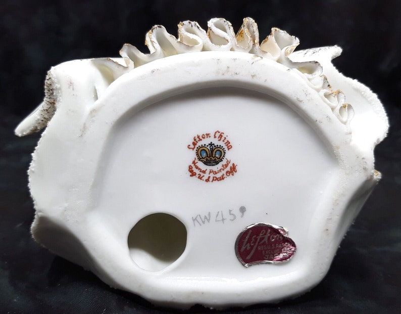 Lefton China Snow Maid Victorian Style Figurine KW 459 - Etsy